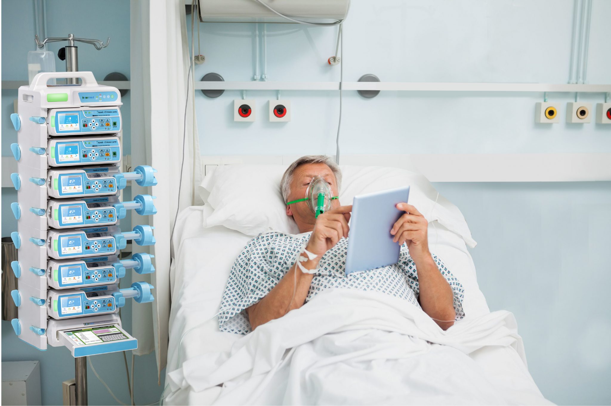 Partnership infusion pump distribution - HAWKMEDICAL