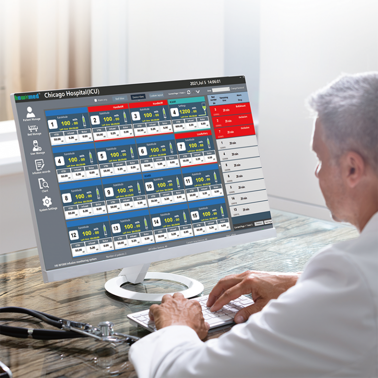 Infusion Monitoring System- HK-M1000 | Hawkmed