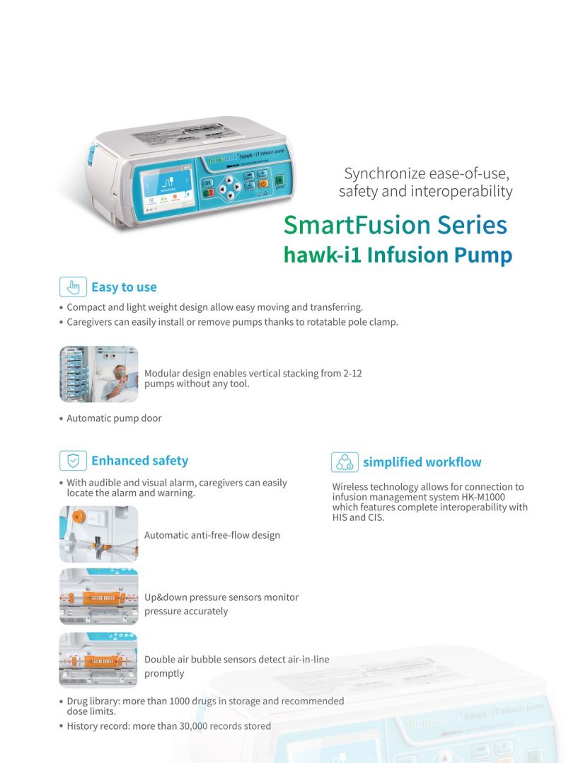 Infusion Pump—hawk-i1 - HAWKMEDICAL