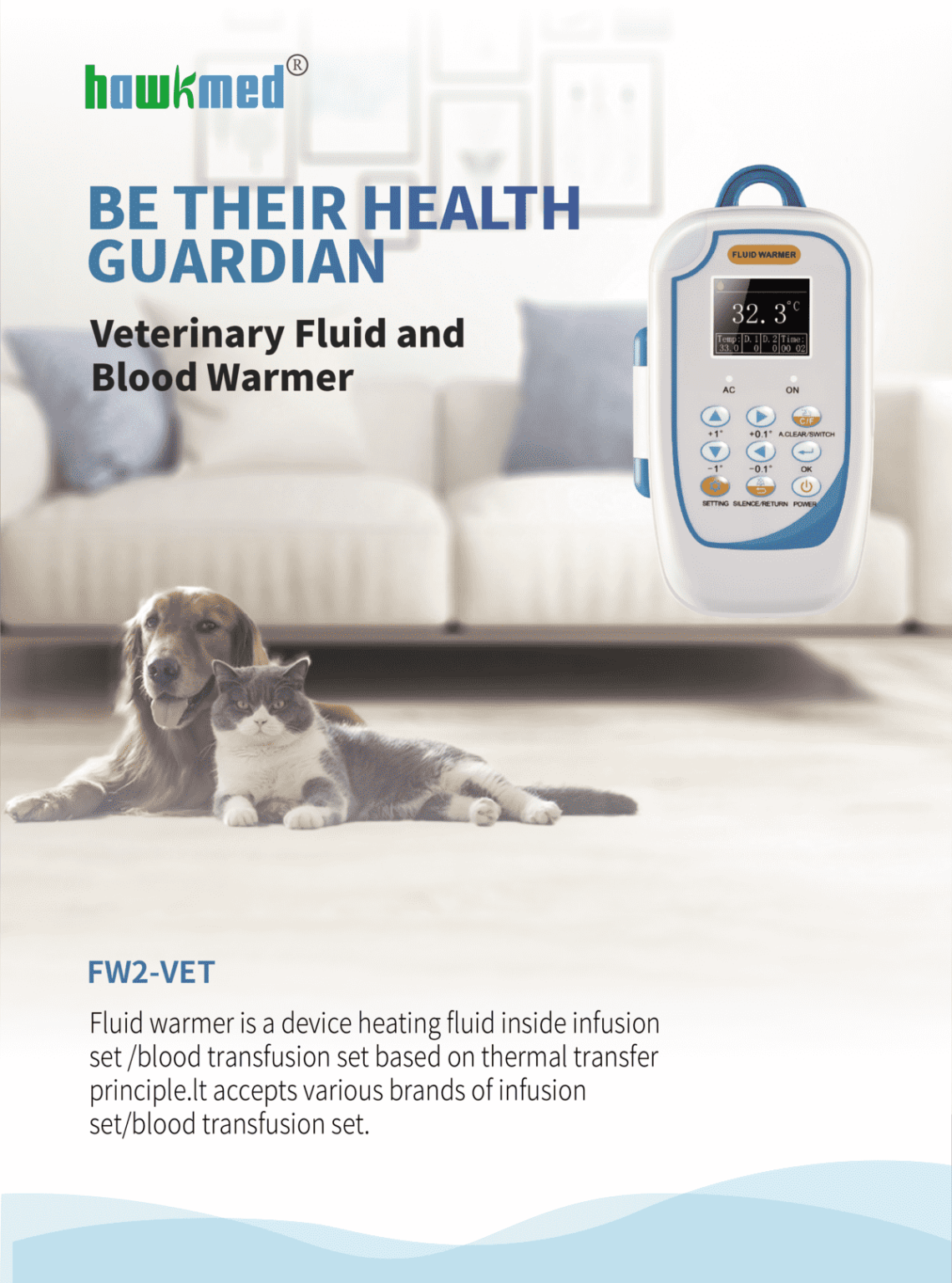 Blood&Fluid Warmer—FW2-VET - HAWKMEDICAL