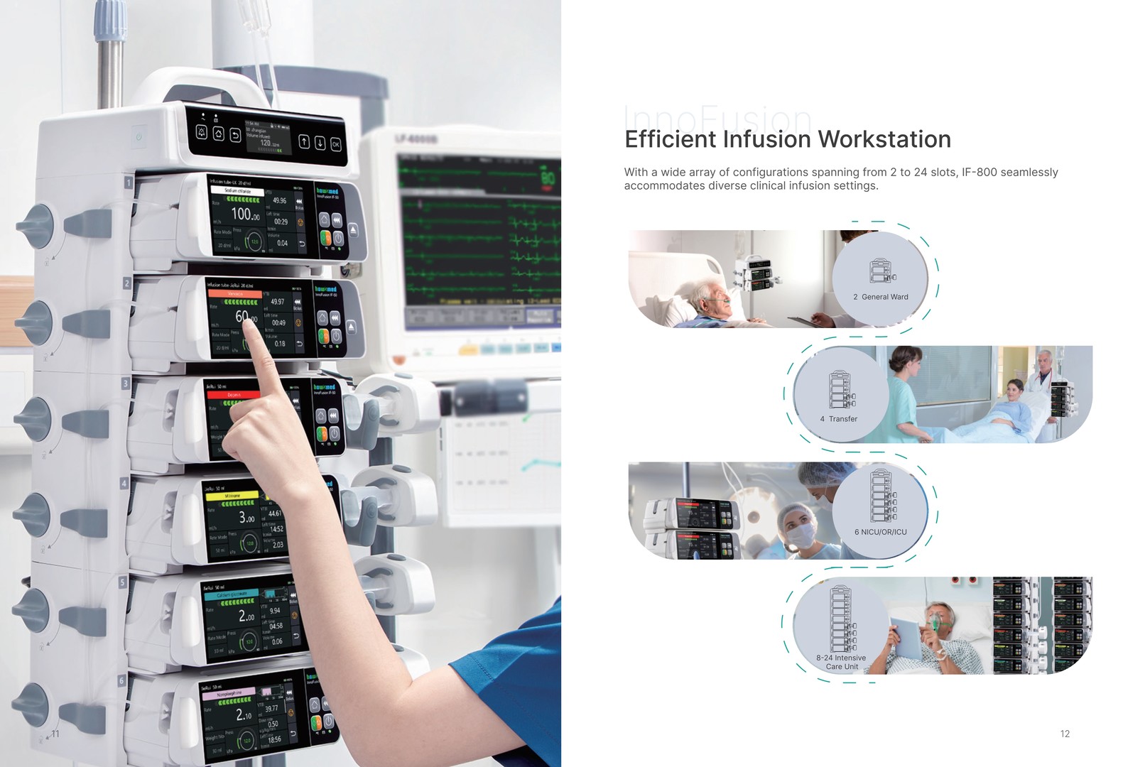Infusion Pump ManagementUnit IF-800 - HAWKMEDICAL