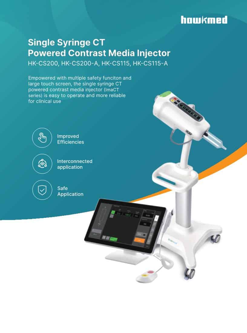 Powered Contrast Media Injector HK-CS200 - HAWKMEDICAL